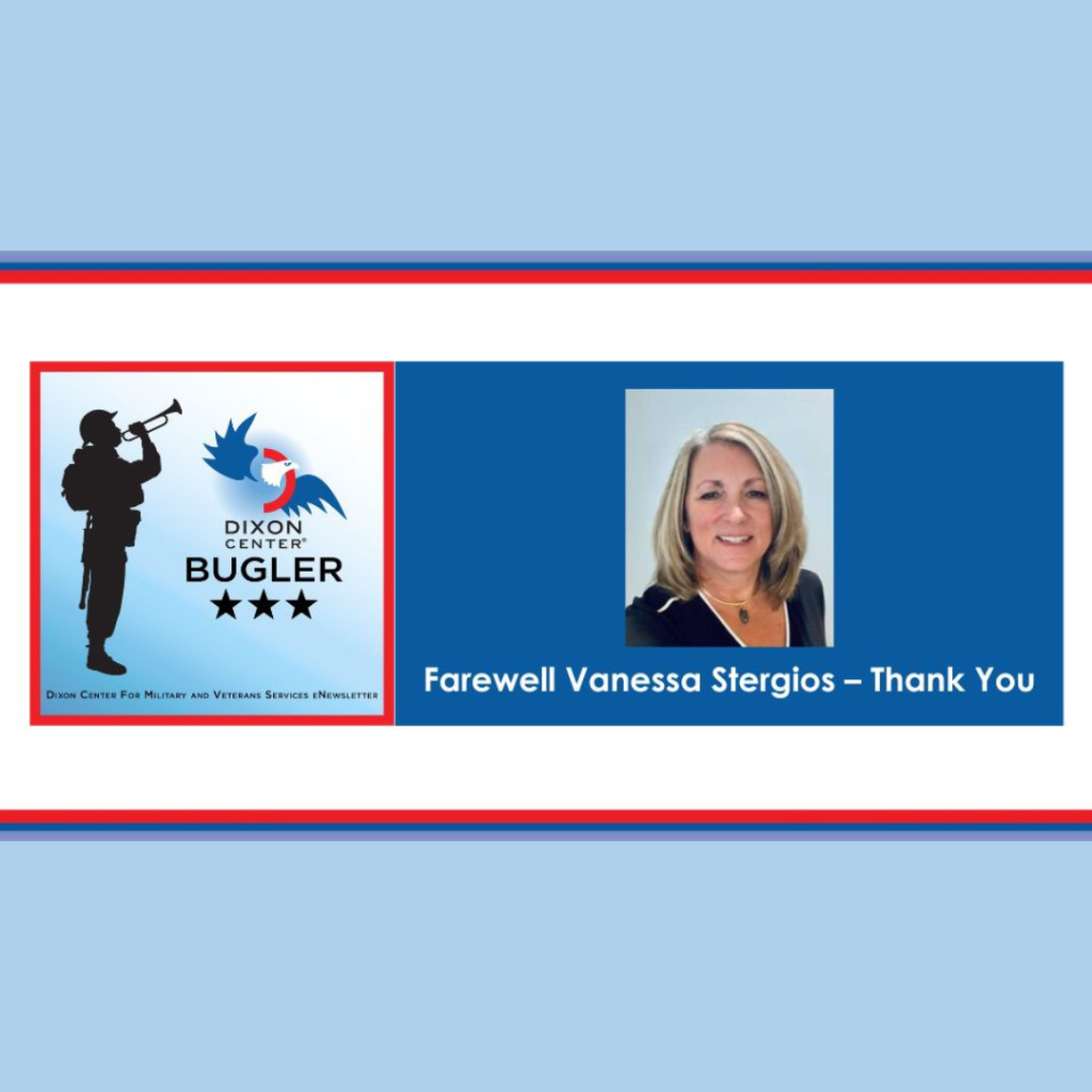 Farewell Vanessa Stergios – Thank You - dixoncenter